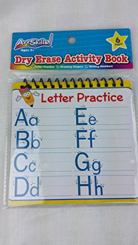 Dry Erase Activity Book - Practice writing Letters and Numbers and ...