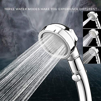 ALLOMN Shower Head, High Pressure Shower Head 360 Degrees Rotating ...
