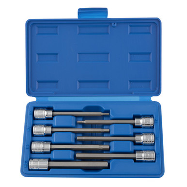 Neiko 10076A 3/8-Inch Extra Long Metric Hex Bit Socket Set | 7-Piece ...