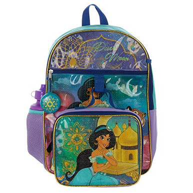 Disney Princess Jasmine Backpack Aladdin Accessories - Warehousesoverstock