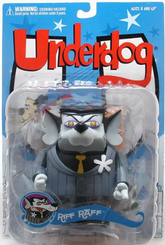 Underdog Series 1 Riff Raff Action Figure - Warehousesoverstock
