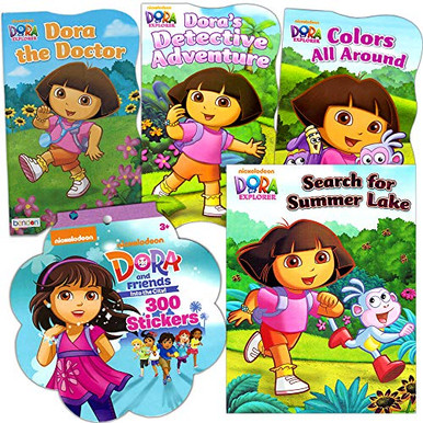 Nickelodeon Dora The Explorer Board Books for Kids Toddlers ~ Bundle of ...