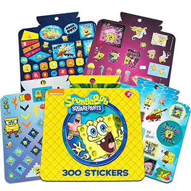 SpongeBob SquarePants Reward Stickers - 300 Stickers - Warehousesoverstock