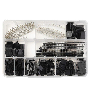 WINGONEER 2.54mm Male Female Dupont Wire Jumper With Pin Header ...