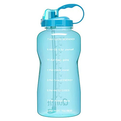 BuildLife Motivational Gallon Water Bottle 128OZ with Unique Timeline ...