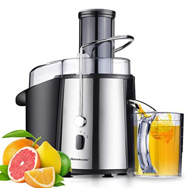 Homeleader Juicer Juice Extractor Wide Mouth Centrifugal Juicer, 2 ...