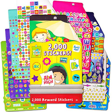 Motivational Stickers ~ 2000 Reward Stickers for Reward Charts and ...