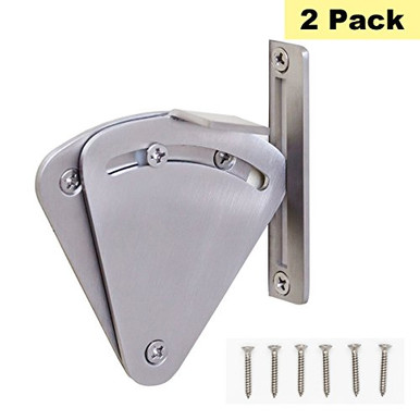 Nickel Barn Door Lock Stainless Steel Barn Door Latch - Peaha MS01 ...