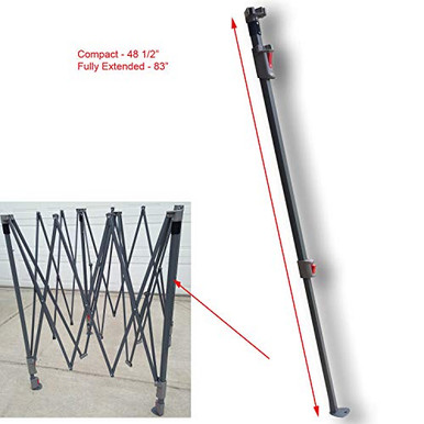 Coleman 10 x 10 Canopy Gazebo Entire Square Leg W/Slider & Cap ...