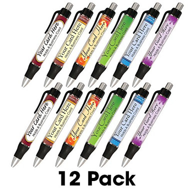 CardPen - 12 Pack - Create a custom pen using your business card ...