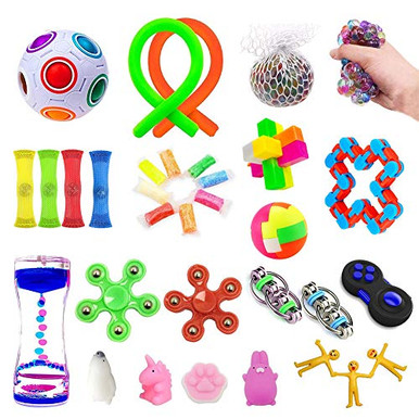 32 Pack Sensory Fidget Toys Set?Stress Relief Hand Toys for Adults Kids ...