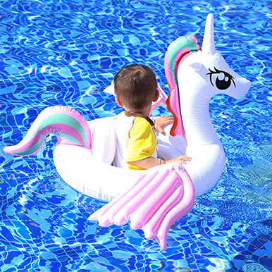 Coolpay Baby Swim Pool Floats Pony Ride-On Float Swimming Pool Toys ...