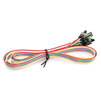 RuiLing 2-Pack ATX Case Front Power Button PC Power Switch Lead with ...