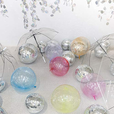 PartyWoo Bobo Balloons, 8 pcs Jumbo Balloons of 18 Inch Transparent ...