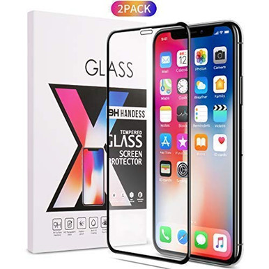 iPhone X XS Screen Protector Tempered Glass Film with case Friendly ...