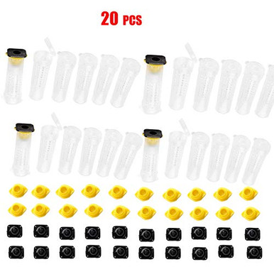 Sunflower Beekeeping Queen Bee Hair Roller Cages Cell Cup Holder Cell ...