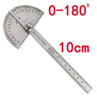Woodworking 180 Degree Adjustable Protractor Angle Finder Craftsman ...