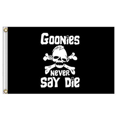 FayLagee-yx Goonies Never Say Die 3×5 Feet Garden Banner Flag ...