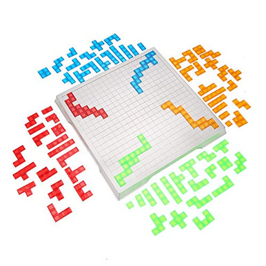Classic Russian Square Board Game Plastic Puzzle Strategy Toys Set ...