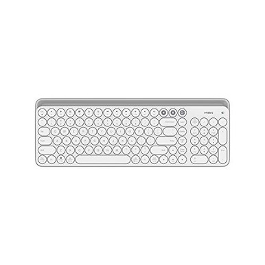 Multi-Device Wireless Bluetooth Keyboard, MIIIW Ultra Slim Full Size ...