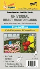 Double-Sided Universal Insect Monitor Cards for White Flies, Aphids ...