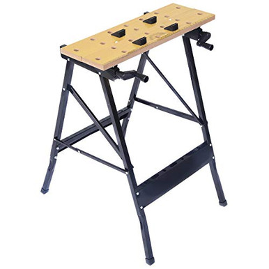 Goplus Folding Work Bench, 350lbs Weight Capacity Portable Workbench ...