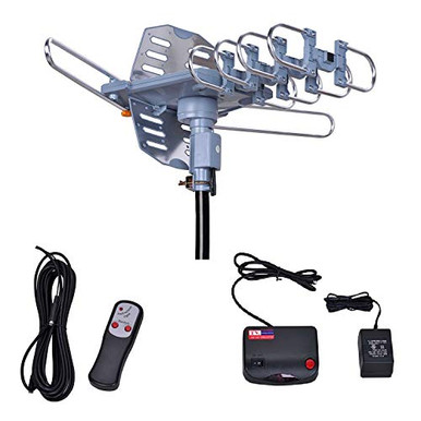 Will Brands 150+Miles Range Outdoor Amplified Digital TV Antenna-4K ...
