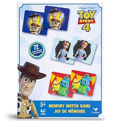 Disney Pixar Toy Story 4 Memory Match Card Matching Game ...