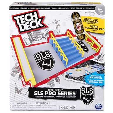 TECH DECK SLS Pro Series Skate Park - Handrail with Hubba and Signature ...
