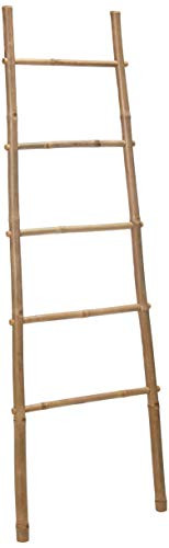 Bamboo Ladder Rack, 60H" - Warehousesoverstock