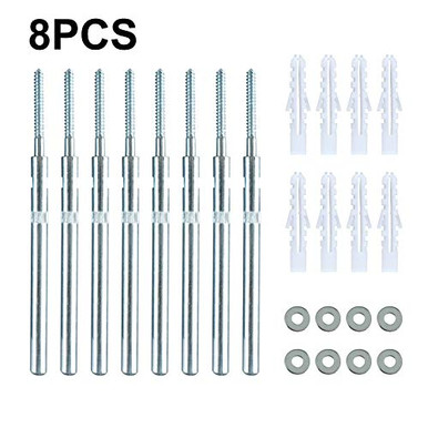 Homend 8pcs Floating Shelf Invisible Support Bracket, Shelf Brackets ...