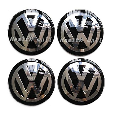 65mm 2.5" Wheel Center Hub Cap Decals Emblem Stickers Fit for ...