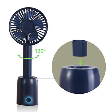 inslife 8.66" Handheld Fan Oscillating Fan Desktop Mini Personal ...