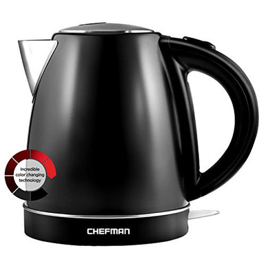 Chefman Color Changing Electric Kettle with Auto Shutoff, Fast Boiling ...