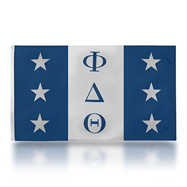 Phi Delta Theta 3' X 5' Officially Licensed Traditional Fraternity Flag ...