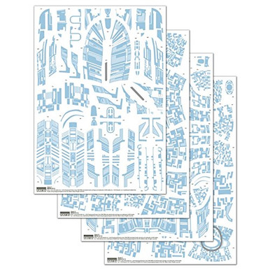 AMT MKA01912 1/2500 Star Trek USS Enterprise 1701-D Aztec Decals ...