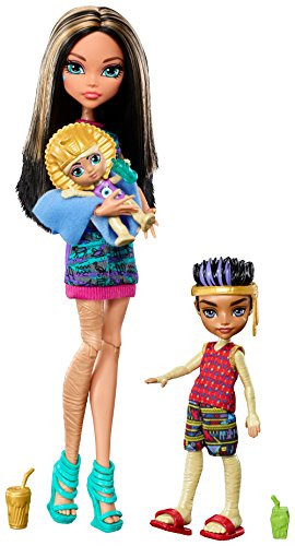 Monster High Monster Family of Cleo de Nile - Warehousesoverstock