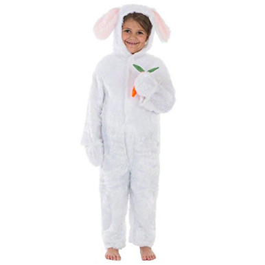 White Rabbit Costume for Kids 9-11 Years - Warehousesoverstock