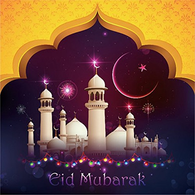 CSFOTO 8x8ft Background for Mosque Night Photography Backdrop Ramadan ...