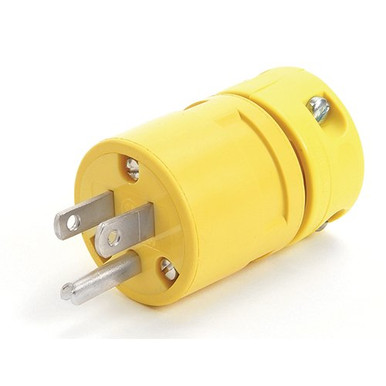 Woodhead 1447 Super-Safeway Plug, Industrial Duty, Straight Blade, 2 ...