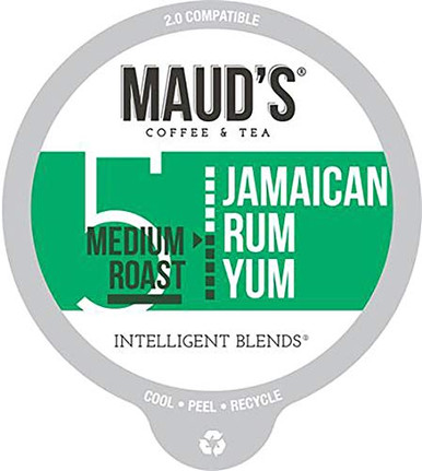 Maud's Jamaican Rum Flavored Coffee (Jamaican Rum Yum), 60ct ...