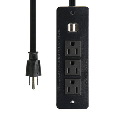 Conference Recessed Power Strip Socket with Surge Protector 10ft ...