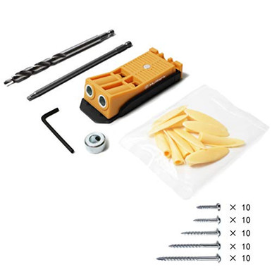 MulWark Premium Pocket Hole Jig System Kit - Including Two Holes Jig ...