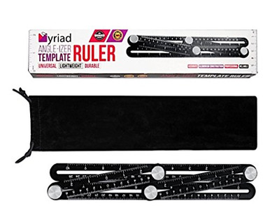 Universal Multi Angle Measuring Ruler - Myriad Ruler Fully Crafted from ...