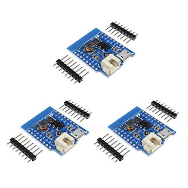 Onyehn 3pcs for Wemos D1 Mini Battery Shield Micro USB Single Lithium ...