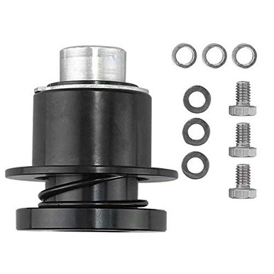 Universal Aluminum 360 Degree Steering Wheel Quick Release Disconnect ...