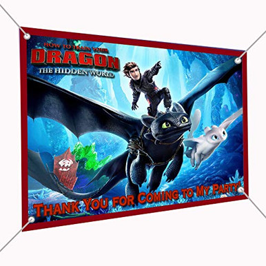 TRAIN DRAGON 3 Banner Large Vinyl Indoor or Outdoor Banner Sign Poster ...
