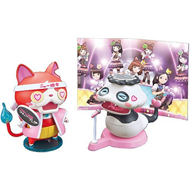 Bandai Jibanyan & Pandanoko Next HarMEOWny Cheering Stage Set: Yo-Kai ...