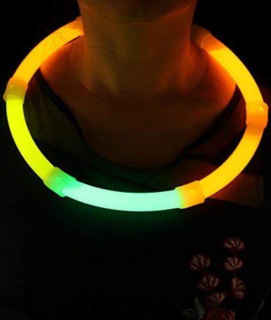 Fun Central BC703, 10 Pcs Connectable Glow Stick Staff, Glowing ...