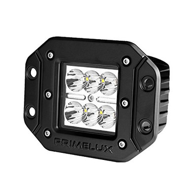 Primelux 1 pack 3"x3" 6x5W Flush Mount LED Fog Light Pod for Jeep ...